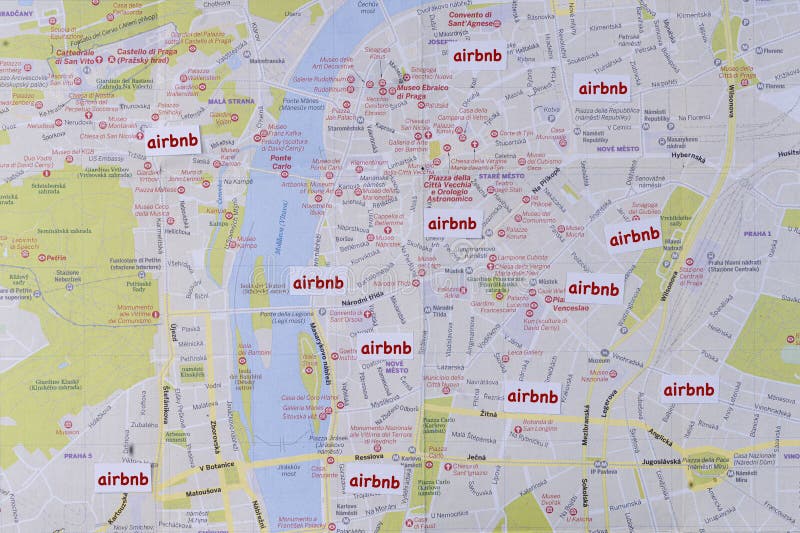 Airbnb Private Accomodation Editorial Stock Image - Image of home ...