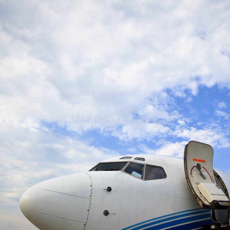 Airbus stock image. Image of aerodrome, aircraft, international - 12839811