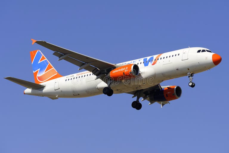 Airbus 320-232 editorial image. Image of a320, windjet - 23605660