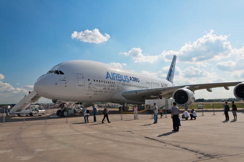 The Airbus A380 editorial photo. Image of rudder, engineering - 24905421