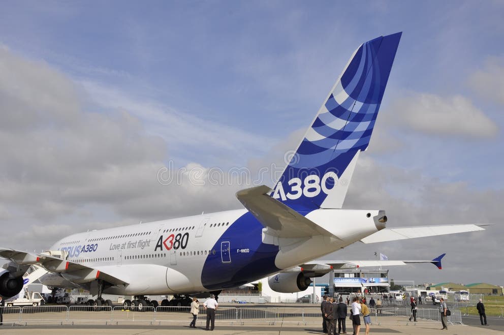 Airbus on display editorial photo. Image of airbus, airport - 20601986