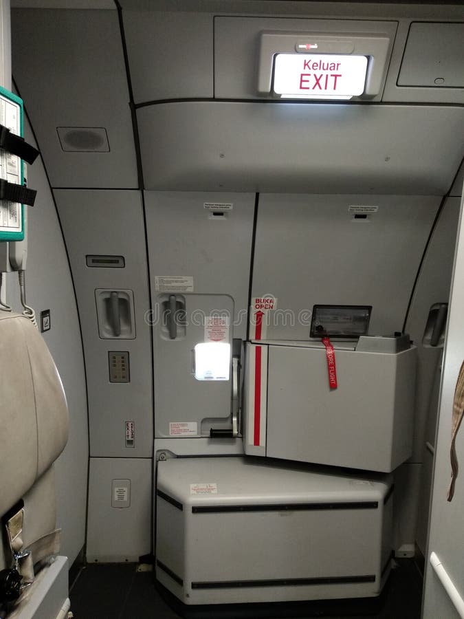 Airbus A330 Door 4L & X28; 14 & X29; Stock Photo - Image of entry ...