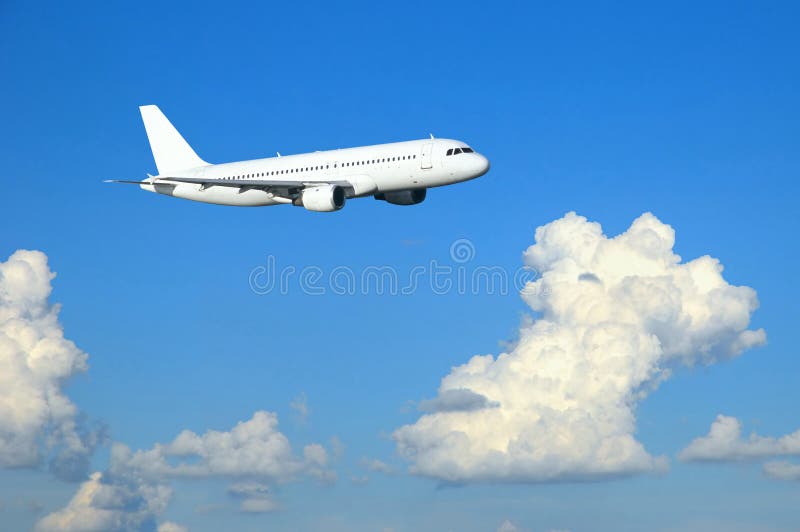 Airbus in flight stock photo. Image of plane, performance - 20460220