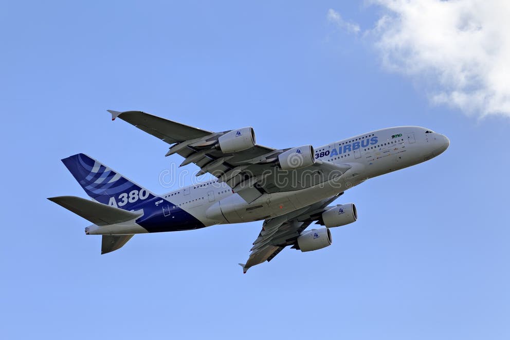 Airbus A380 Prototype Demonstrator F-WWDD Editorial Photo - Image of ...