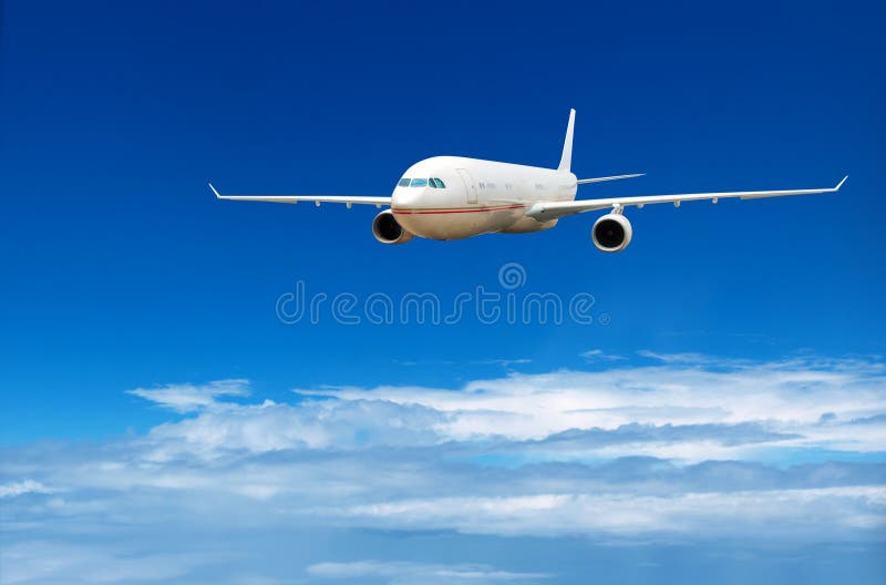 Airplane tail stock image. Image of flying, tail, rear - 12624393