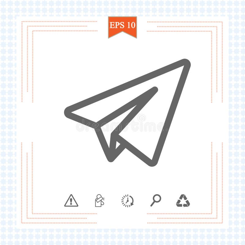 Telegram Icon Plane Stock Illustrations – 416 Telegram Icon Plane Stock ...