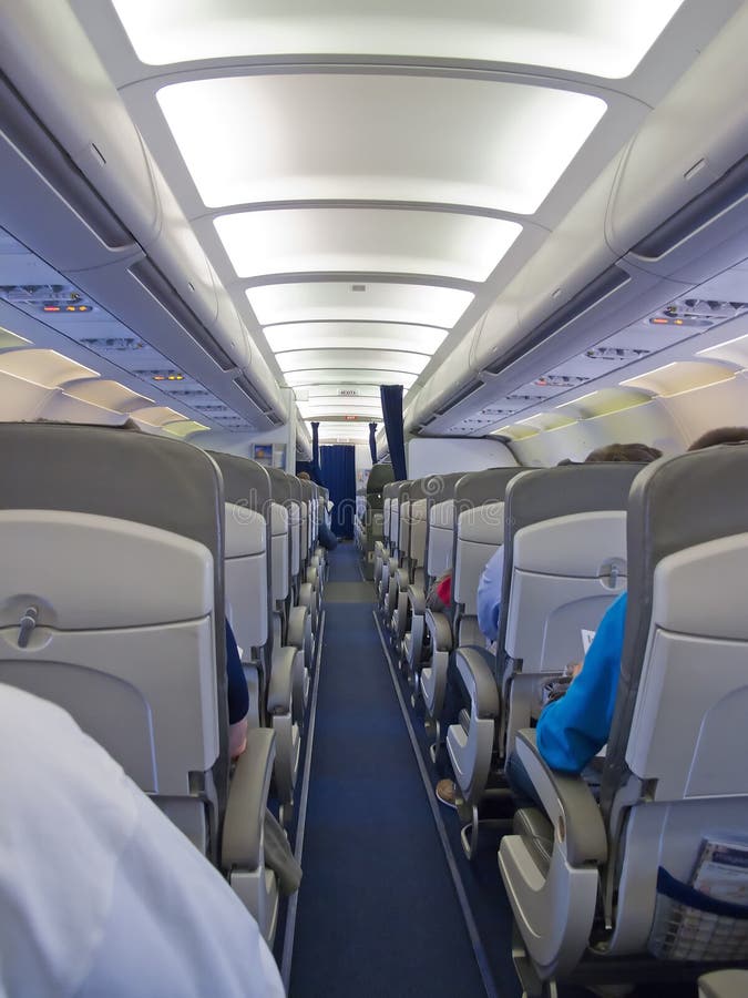 Aircraft cabine stock photo. Image of class, airport - 20279738