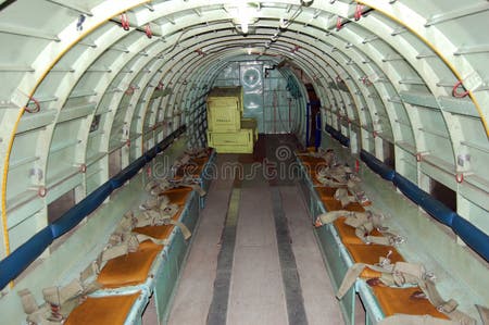 Aircraft Cargo Bay stock image. Image of inside, airliner - 7528849