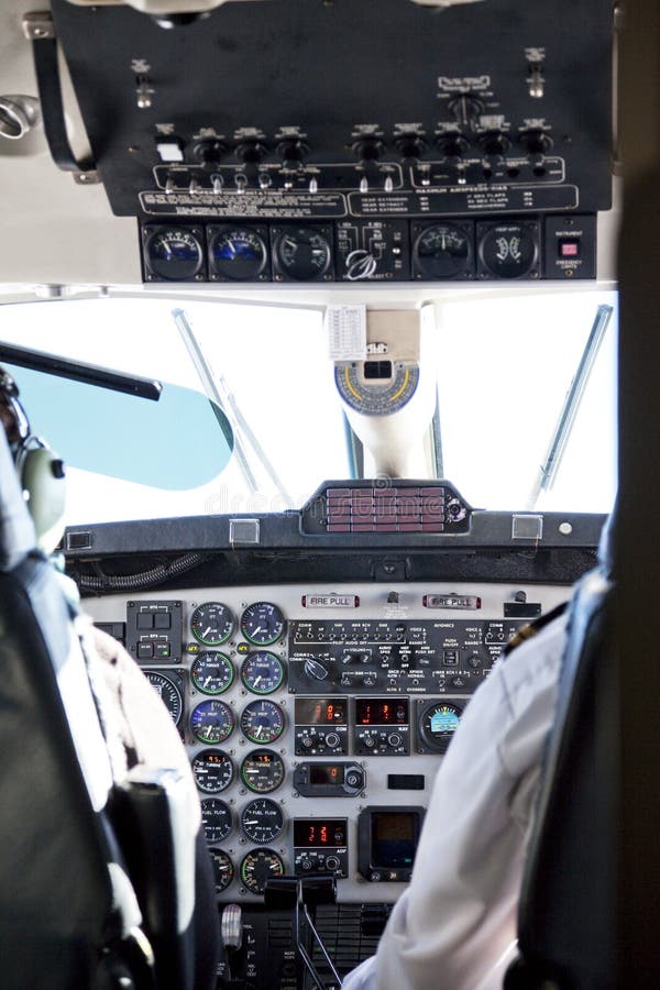 Aircraft Cockpit stock image. Image of technology, instruments - 12346275