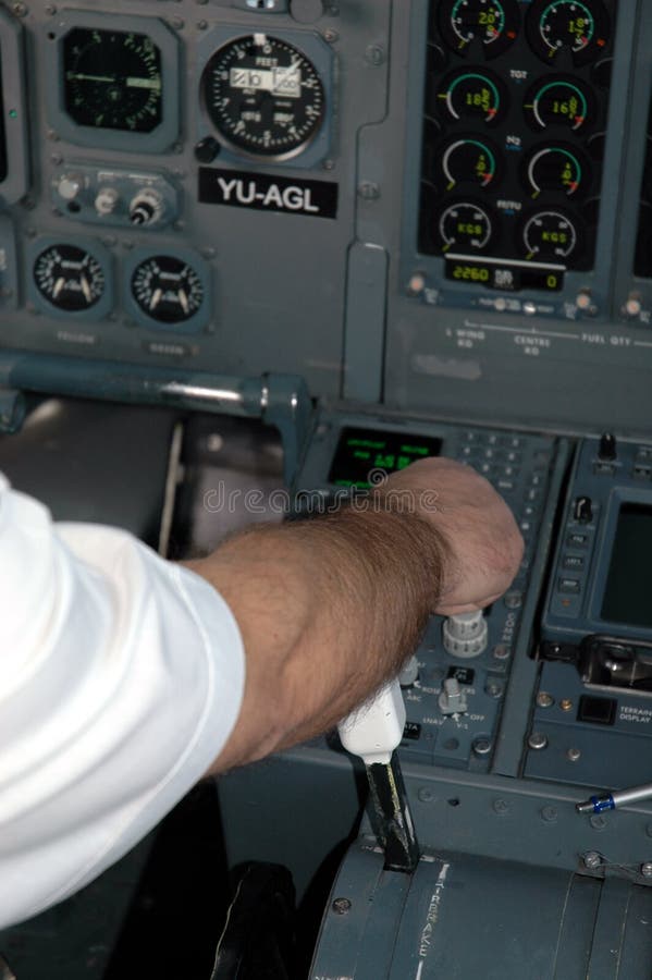 Aircraft cockpit6 stock photo. Image of mechanism, pilot - 1842558