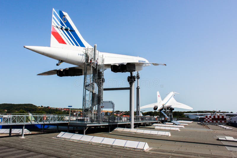 Aircraft Concorder in Sinsheim Museum Editorial Image - Image of ...