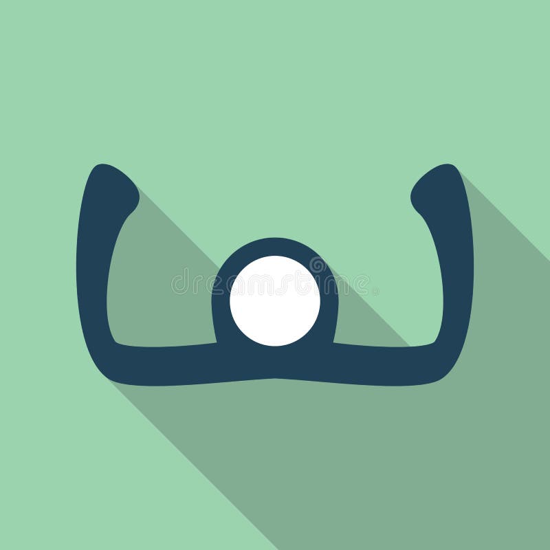 Aircraft Control Wheel Icon, Cartoon Style Stock Vector - Illustration ...