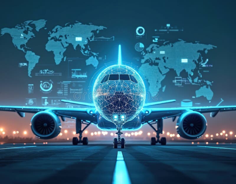 Aircraft Digital Twin Monitors Flight Performance, Maintenance. Real ...