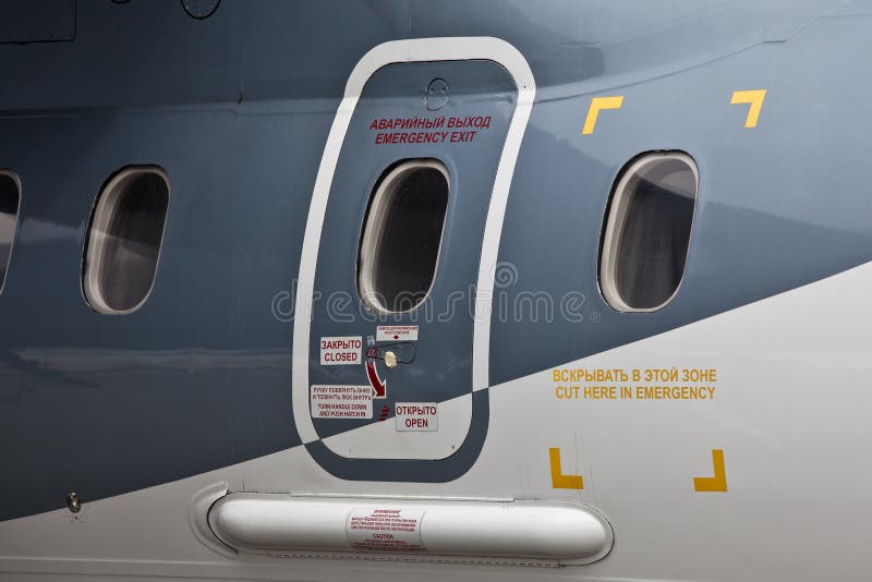 Emergency Exit Aircraft Stock Photos - Download 333 Royalty Free Photos