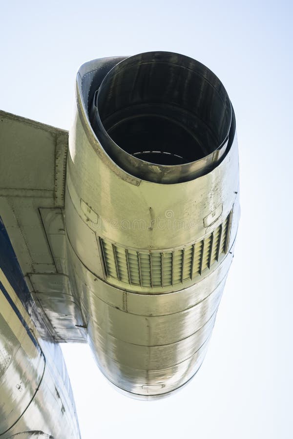 Aircraft Chassis. Hull, Chassis, Engines and Propellers of an Old Plane ...