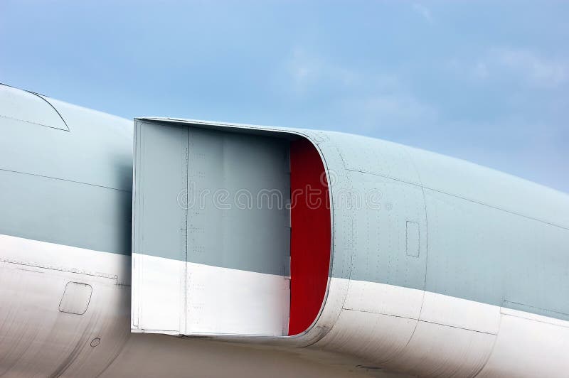The Air Inlet To the Aircraft Engine Stock Photo - Image of aviation ...