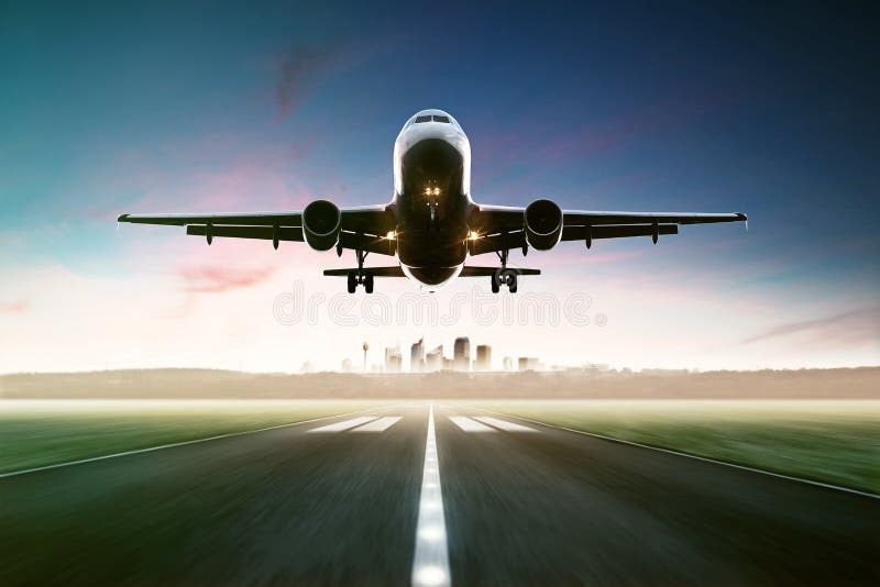 Plane in Flight stock photo. Image of vacation, pilot - 174762428