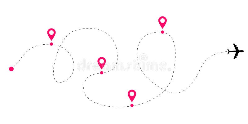 Trails Tracking Stock Illustrations – 381 Trails Tracking Stock ...