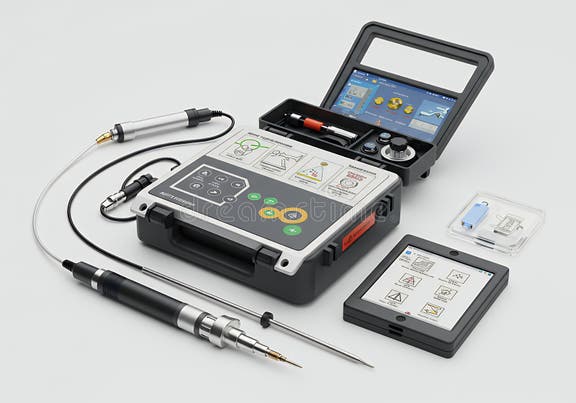 Aircraft Fluid Sampling Kit in High Angle Studio Shot with Precision ...