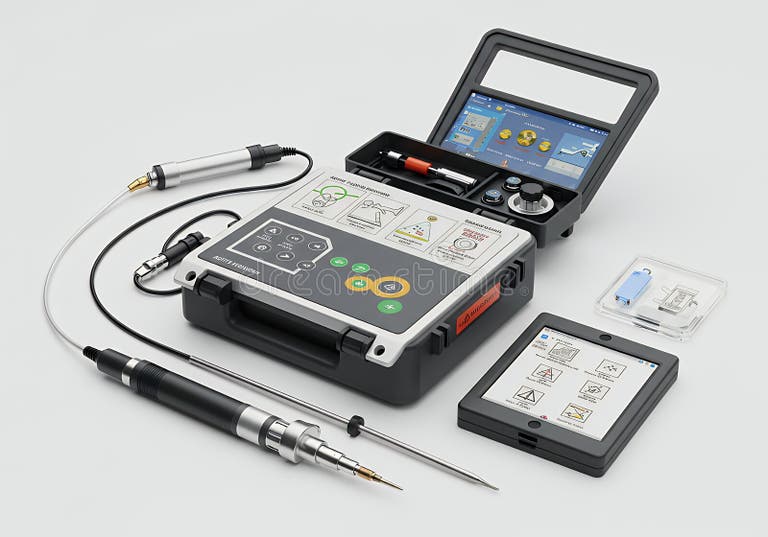 Aircraft Fluid Sampling Kit in High Angle Studio Shot with Precision ...