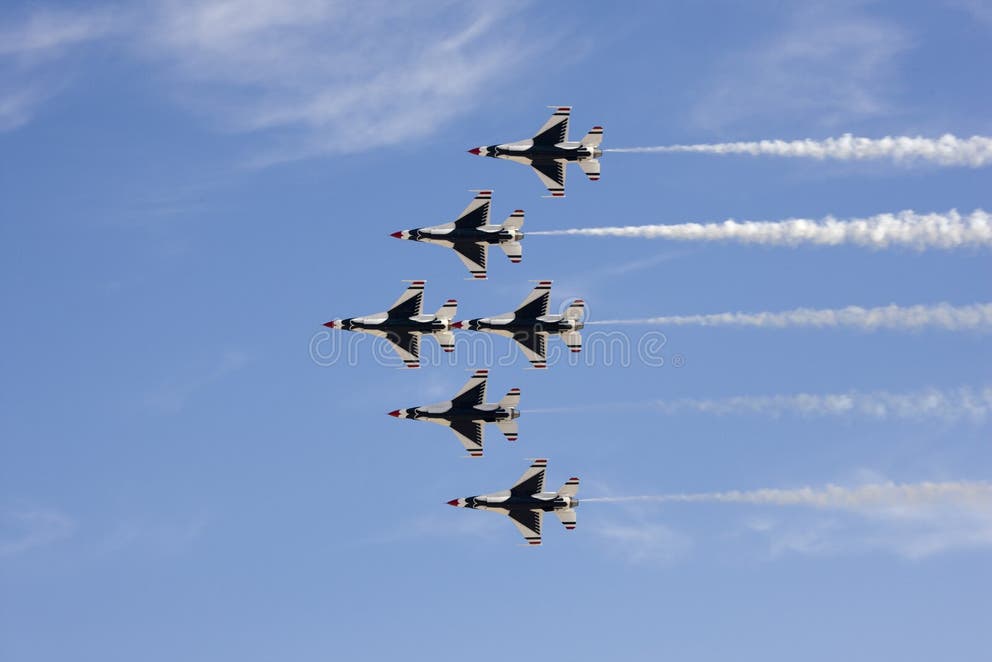 Aircraft flypast stock image. Image of aeronautical, arrow - 10091601