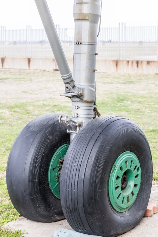 Aircraft front gear stock image. Image of close, landing - 68843683