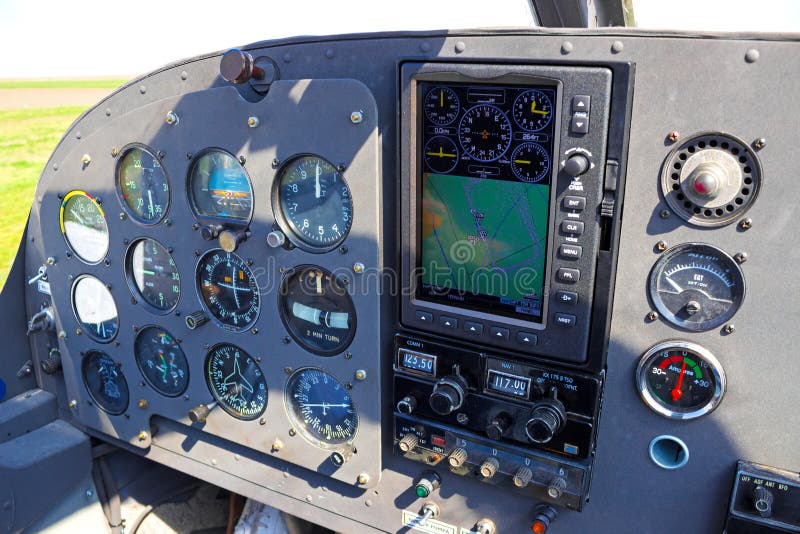 Aircraft Instruments stock photo. Image of business, engine - 39028014