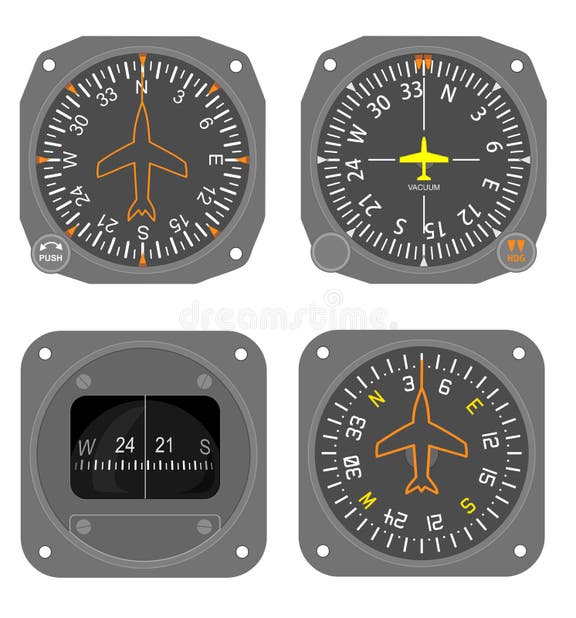 Aircraft Instrument Set Stock Illustrations – 713 Aircraft Instrument ...