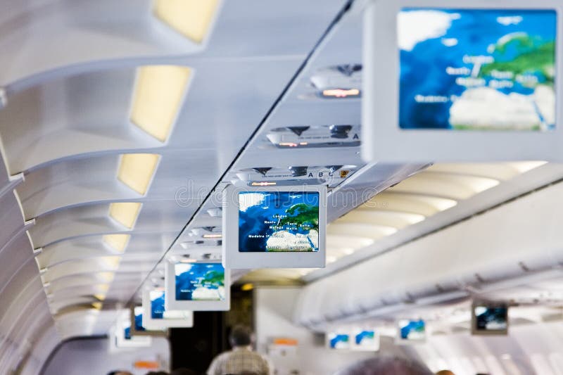 Aircraft interior stock image. Image of plane, flight - 6301547