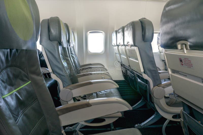 Aircraft interior stock photo. Image of flying, interior - 94993256