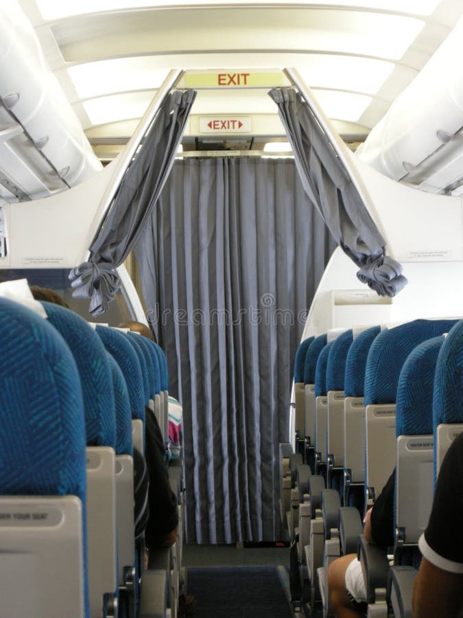 Aircraft Interior fittings stock photo. Image of data - 38148782