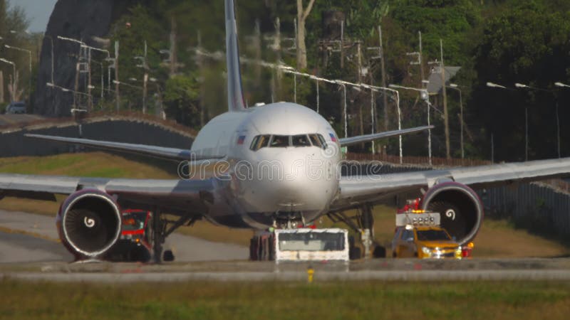 Preparing To Evacuate an Aircraft Stock Video - Video of fire, rescue ...