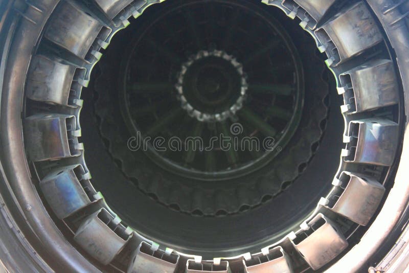 Aircraft Jet engine stock photo. Image of fuel, energy - 41955598