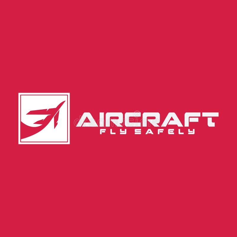 Aircraft Logo Icon Vector Illustration Template Design Stock Vector ...