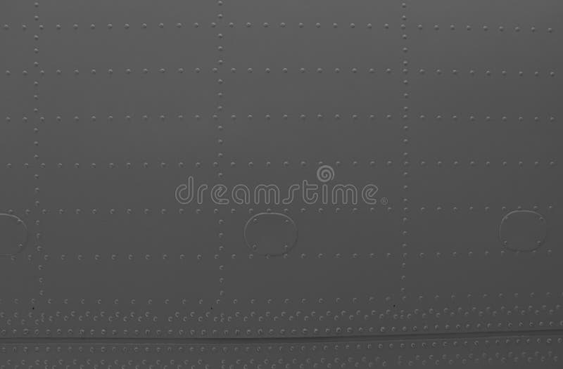Aircraft Metal Plating Texture with Rivets Stock Photo - Image of ...