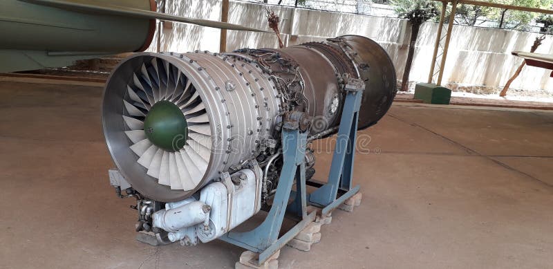 Model of Jet Engine at Singapore Airshow Editorial Stock Image - Image ...