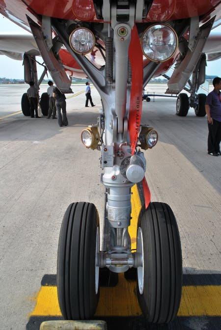 Aircraft Nose Wheel editorial image. Image of aircraft - 22598935