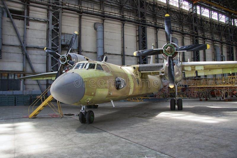 Aircraft production stock photo. Image of transport, indoor - 20661898