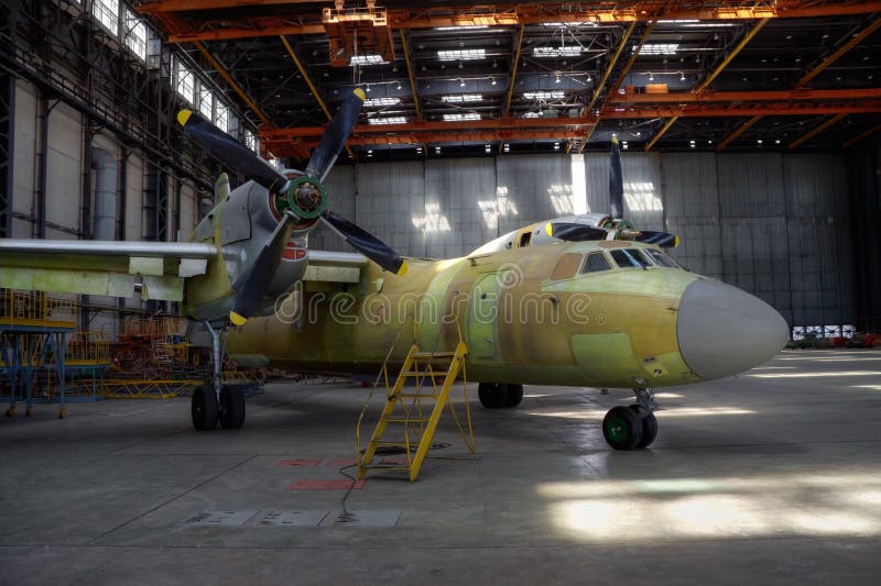 Aircraft production stock photo. Image of plant, airplane - 24460428