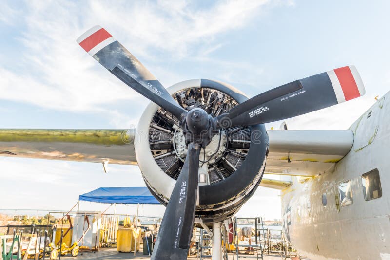 Aircraft Propeller editorial image. Image of propelling - 66701585