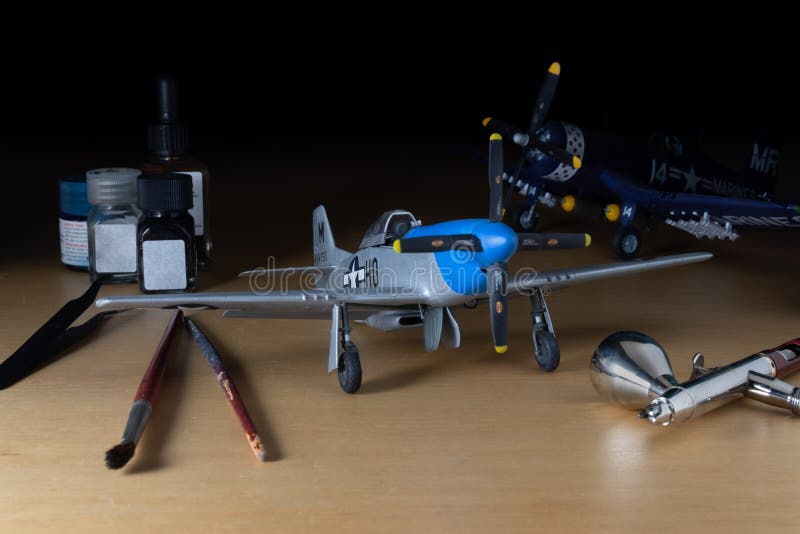 Aircraft and Scale Figures Hobby Modeling Representation with Tools ...