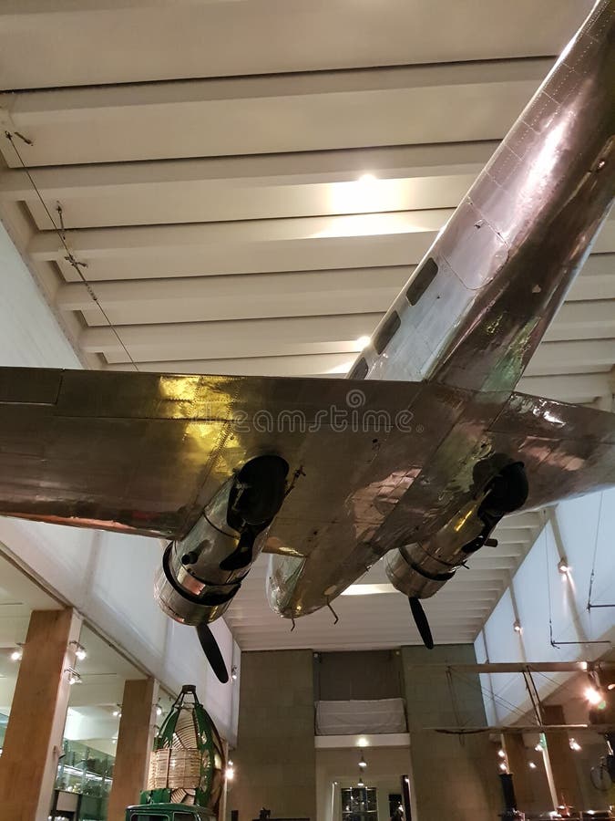 Aircraft in museum flight editorial stock image. Image of flight ...