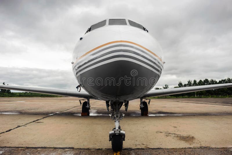 Aircraft stock image. Image of parking, exterior, contemporary - 60099885