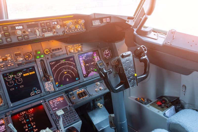 Cockpit pilot seat stock photo. Image of aeroplane, airforce - 5814826