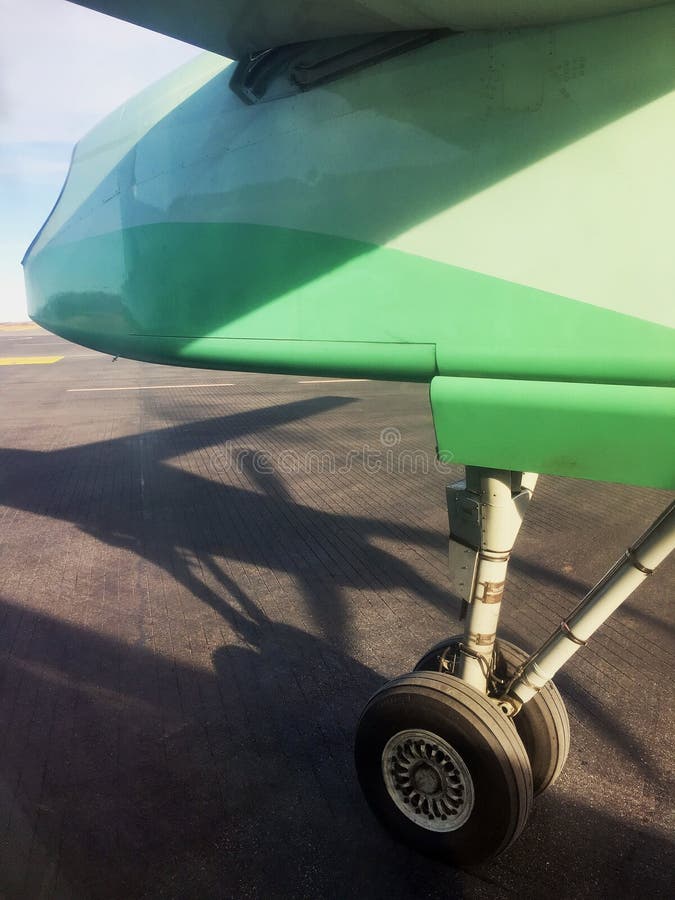 Aircraft Wheel stock photo. Image of powerful, fast, airliner - 92799380