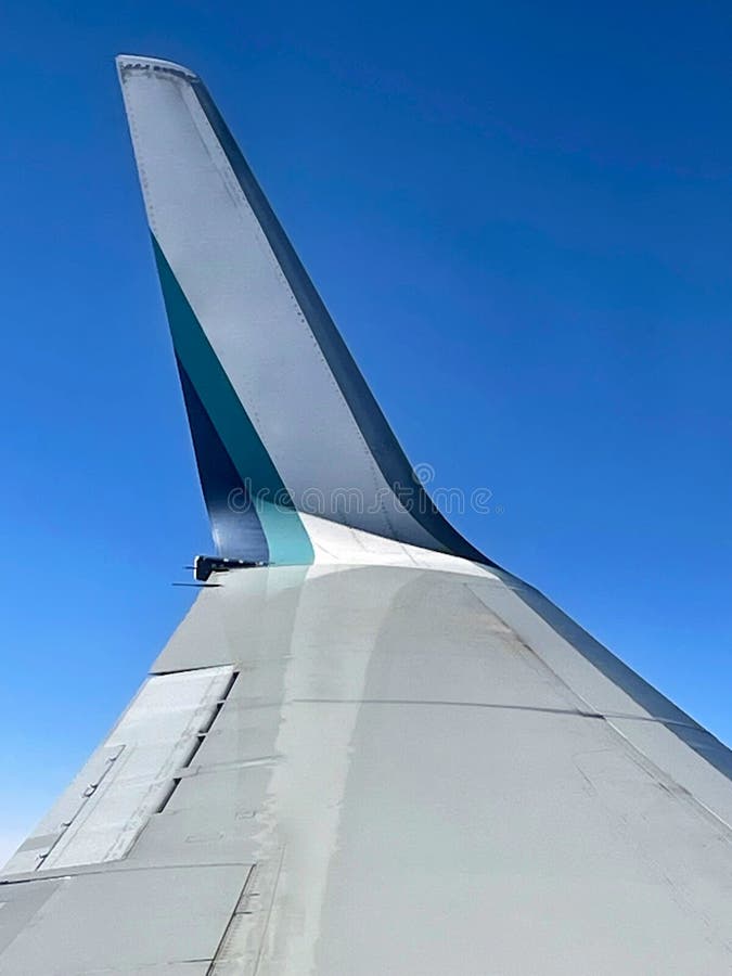 Aircraft Winglet Blue Sky 01 Stock Photos - Free & Royalty-Free Stock ...