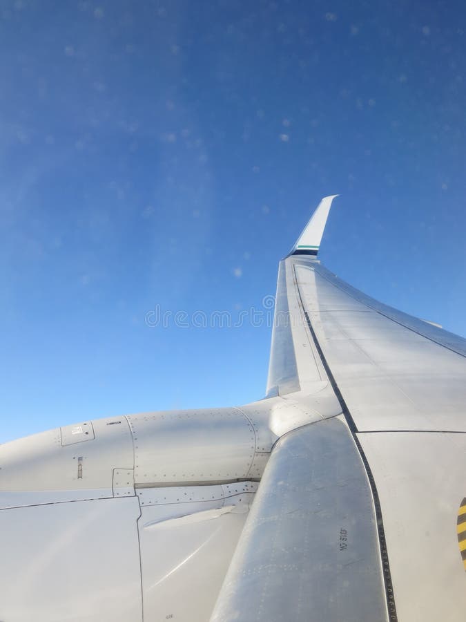 Aircraft wings stock photo. Image of airliner, flying - 62951524