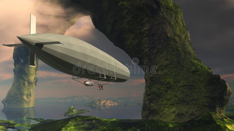 Aircraft, Zeppelin, Airship, Sky Stock Photo - Image of aircraft ...