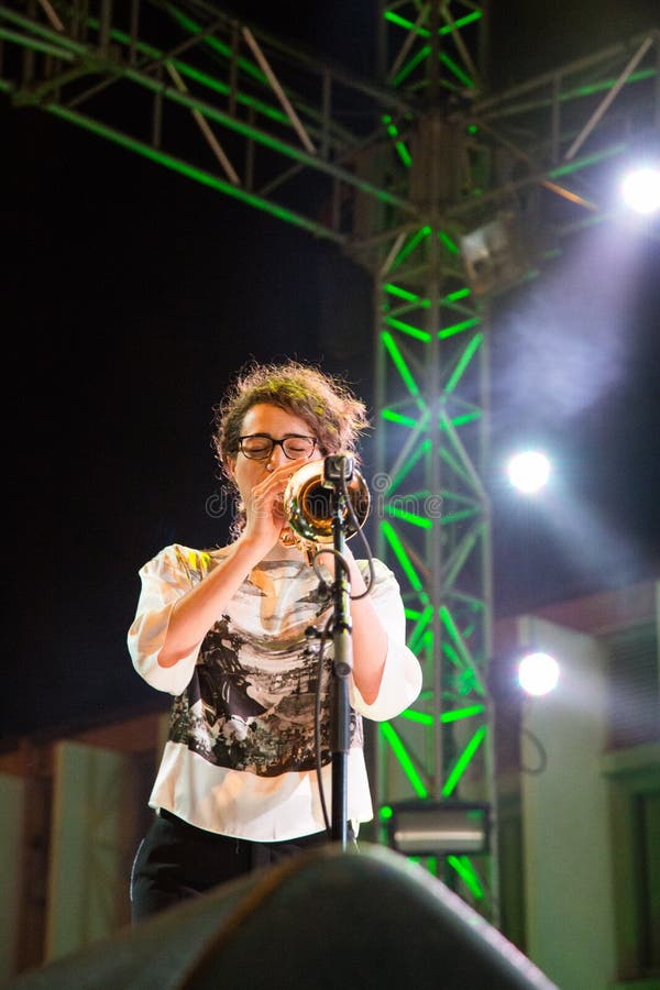 Airelle Besson (Frankreich) Redaktionelles Foto - Bild von leistung ...