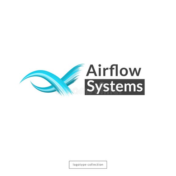Airflow Logo Design Template. Stock Illustration - Illustration of ...